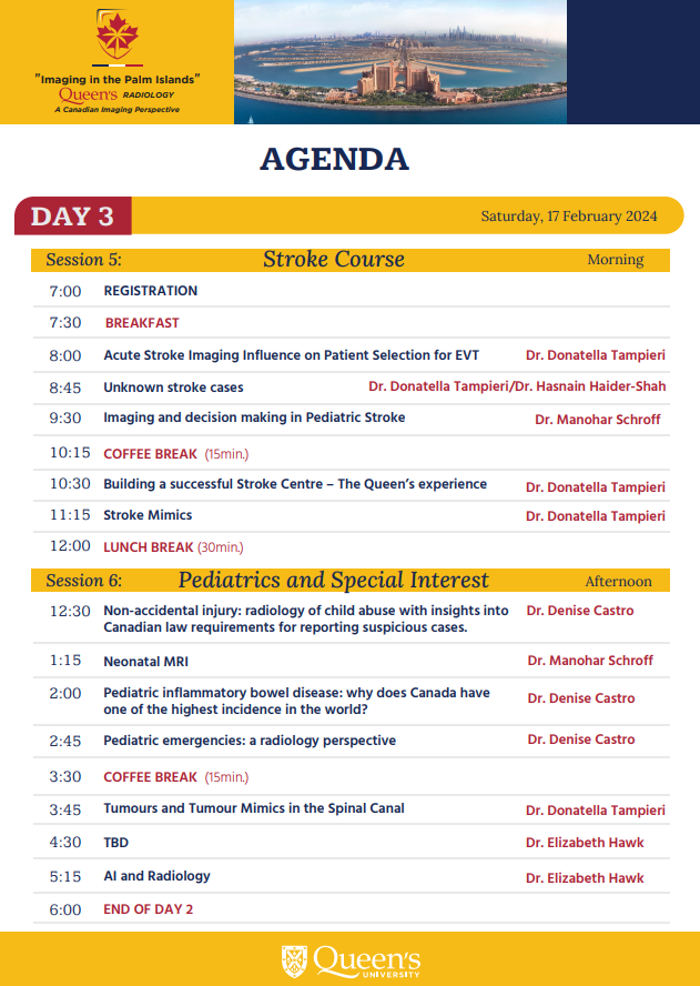 QA D3 – Queen’s Radiology